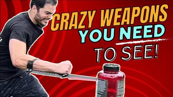 Crazy Weapons You Need To See! Watch the Video on the Kombativ Blog!