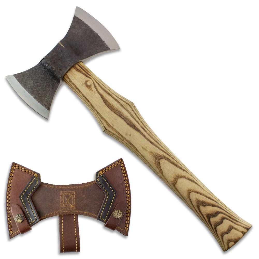 Double Bit Throwing Axe | Dual Blade Axe for Target Throwing