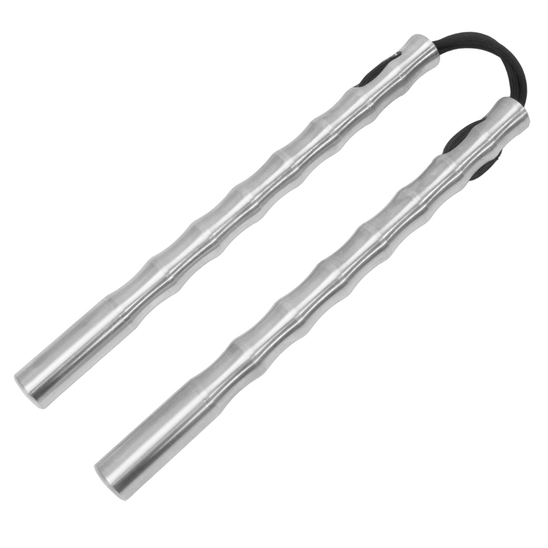 Ribbed Grip Aluminum Speedchucks - Solid Metal Nunchucks - Heavy Speed ...