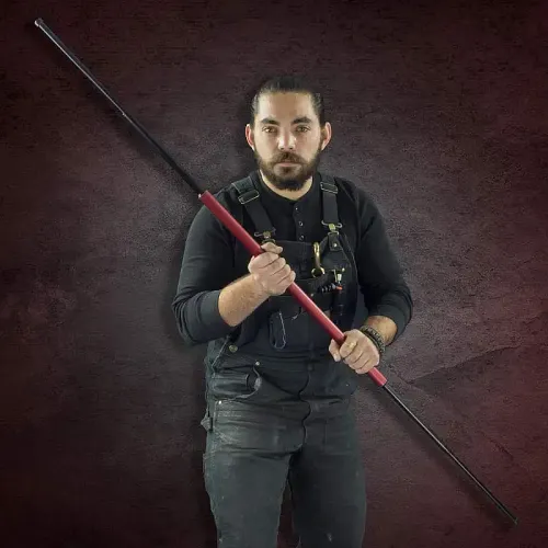 Red Expandable Bo Staff - Telescoping Staffs - Collapsible Bo Staff
