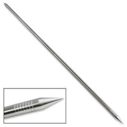 Stainless Steel Spear Staff - Spiked Bo Staffs - Steel Spear Polearm | KOMBATIV