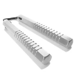 Corded Hexagon Nunchaku with Grip - Aluminum Hexagonal Nunchucks ...