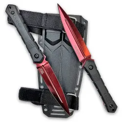 Crimson Forearm Daggers - Concealed Wrist Knives - Hidden Weapons ...